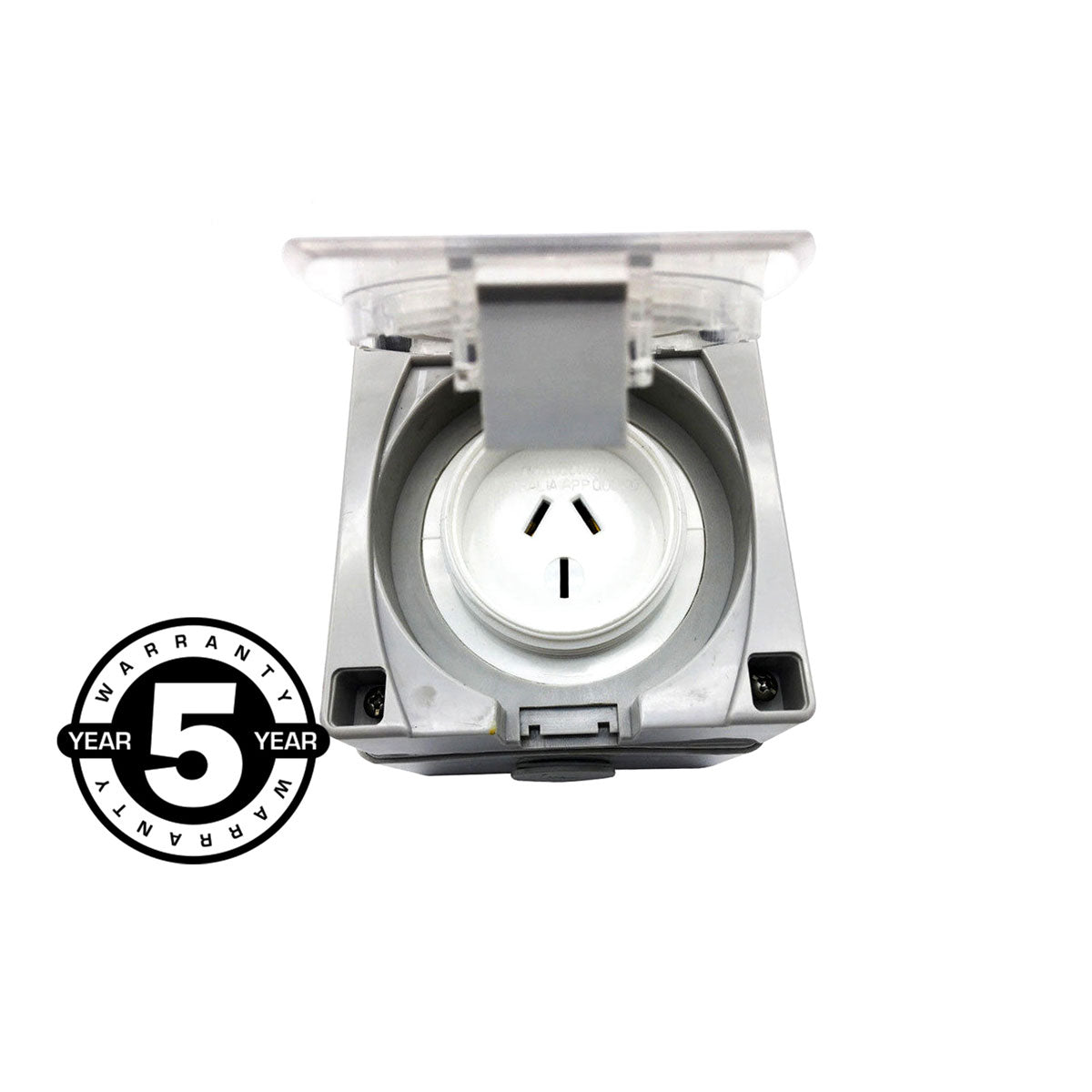 20 Amp 3 pin single phase Caravan Outlet Socket IP66 Weatherproof Indu ...