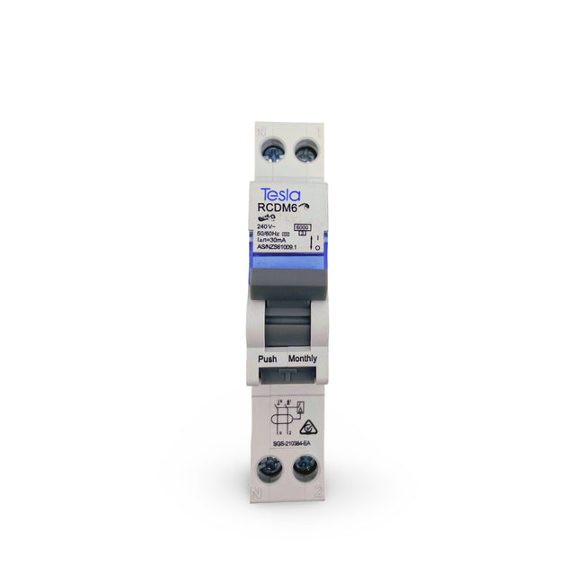 4.5 KA 20A RCBO Single 1 Pole RCD MCB Safety Switch Amp – EDA Online