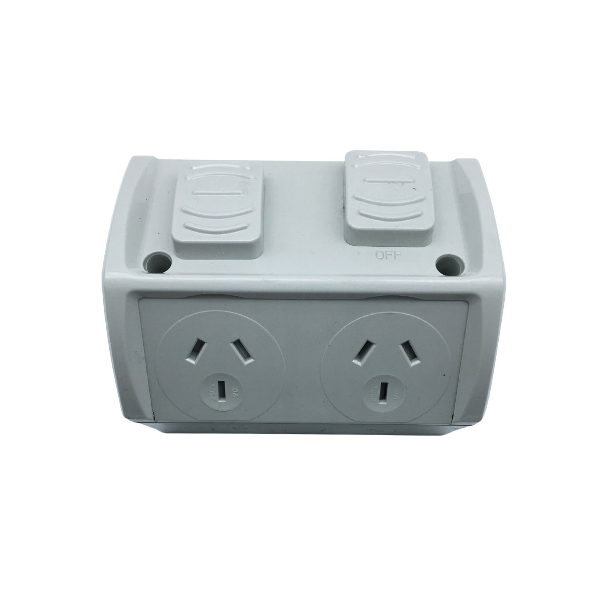 Weatherproof Double Power Point GPO 10 Amp Socket Waterproof – EDA Online