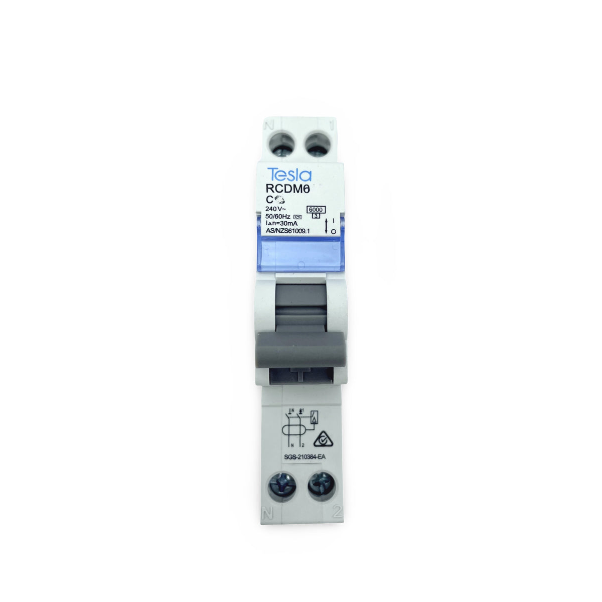 6 KA 10A RCBO Single Pole RCD MCB Safety Switch Amp – EDA Online