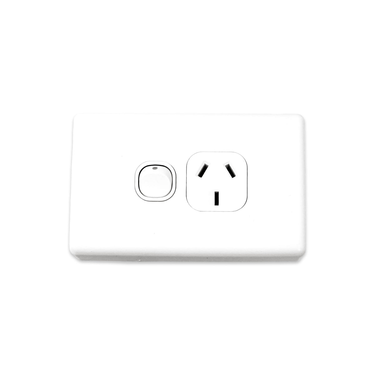 Single Power Point SGPO Electrical White single gpo power outlet – EDA ...