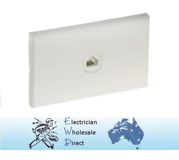 SLIM Rj45 Data Outlet Point Socket Internet – EDA Online