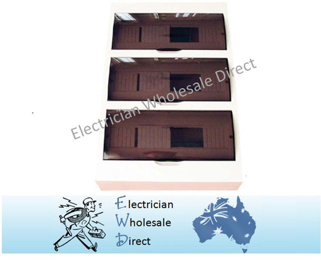 Switchboard 42 Way Pole Surface Mounted Enclosure Distribution Board E ...