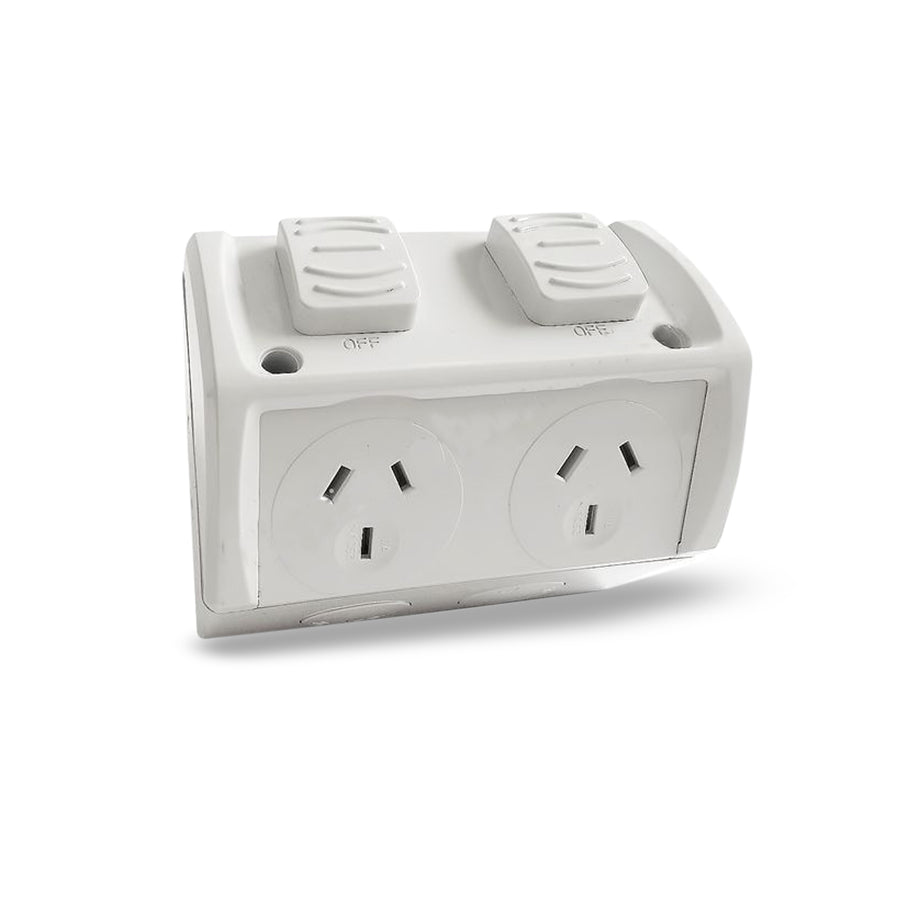 Weather Proof Power Point DGPO 10 Amp Socket Waterproof Outdoor Extern ...